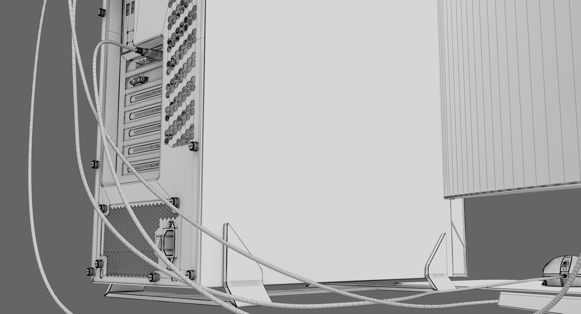 Generic gaming desktop pc 3D model - TurboSquid 1307395