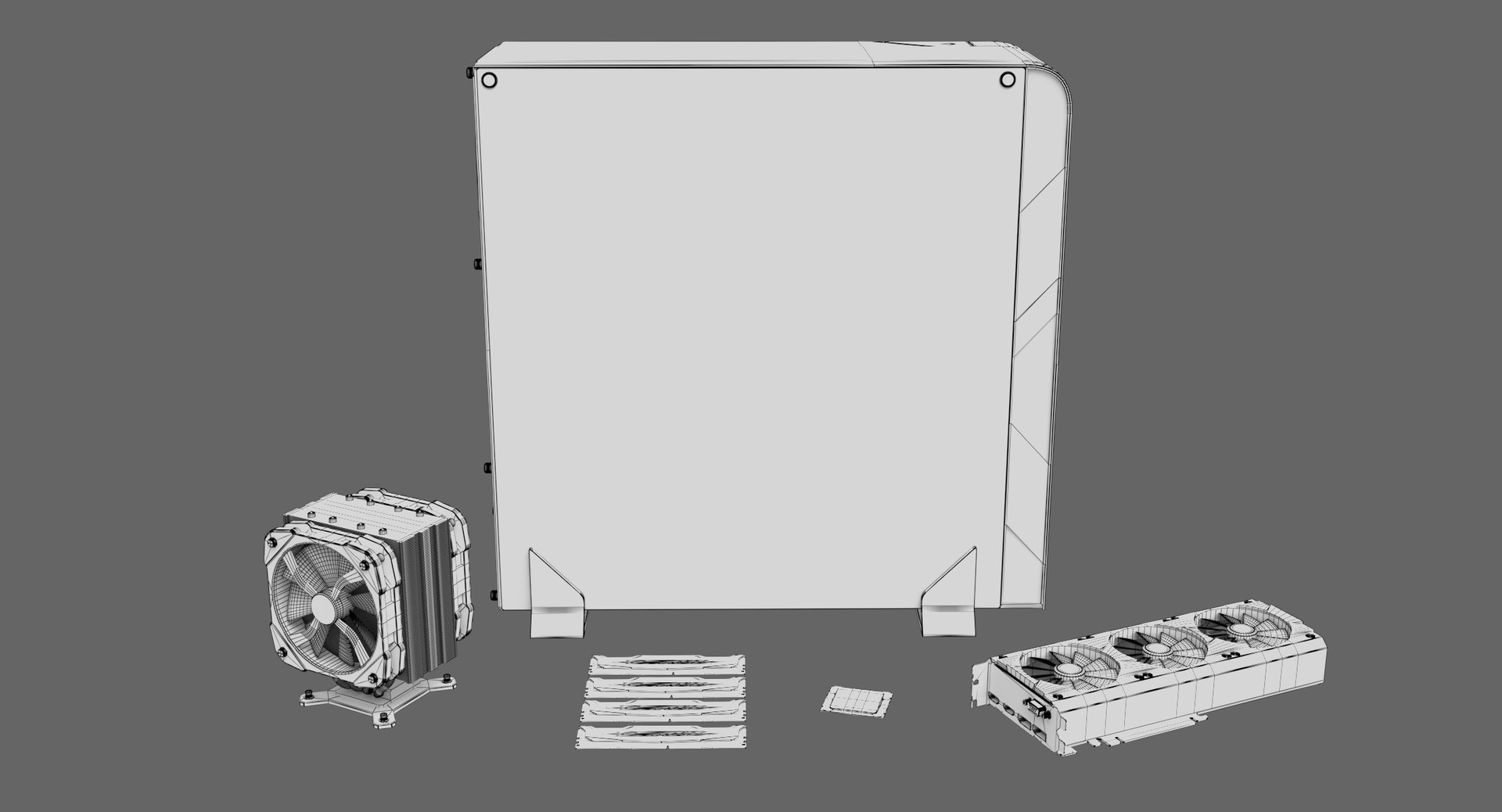 Generic Gaming Desktop Pc 3D Model - TurboSquid 1307395