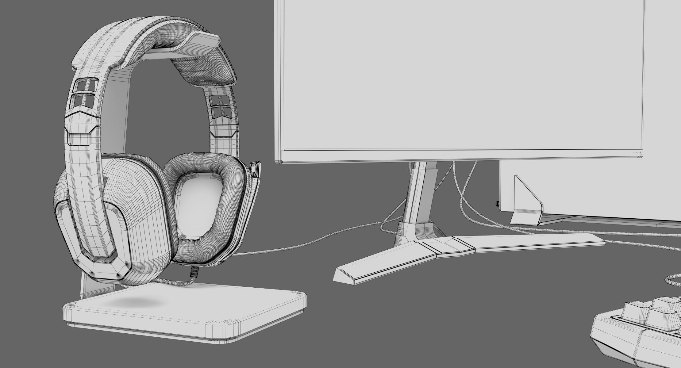 Generic gaming desktop pc 3D model - TurboSquid 1307395