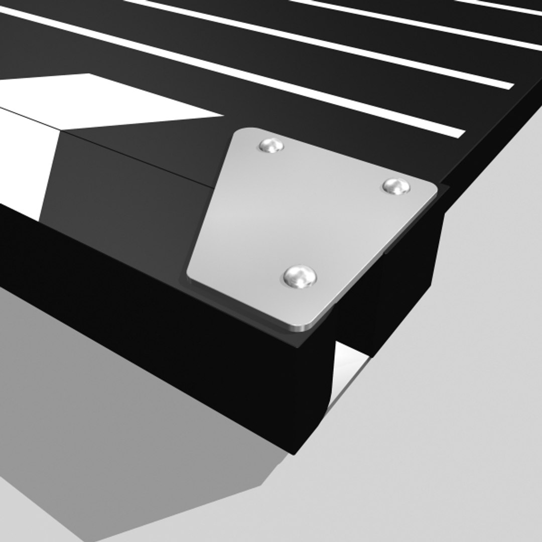 3d Movie Clapboard Model