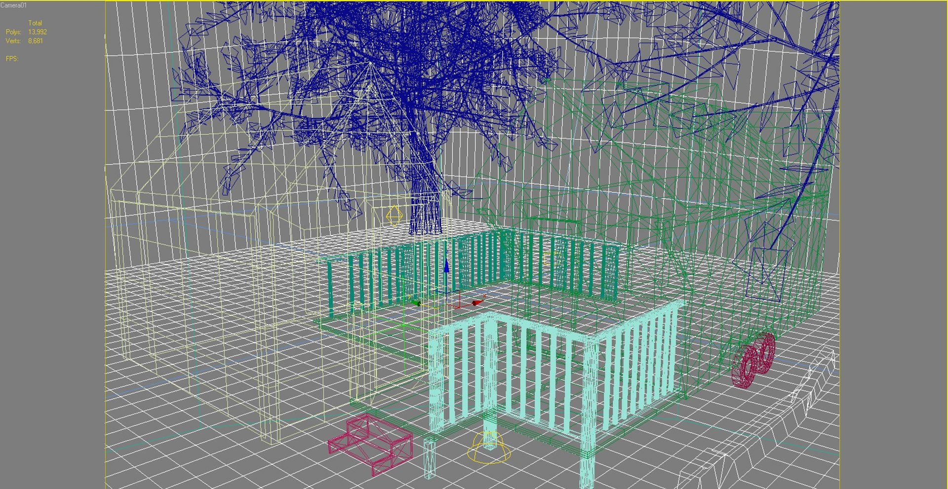 3d Model Scene Photo