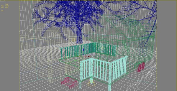 3d model scene photo