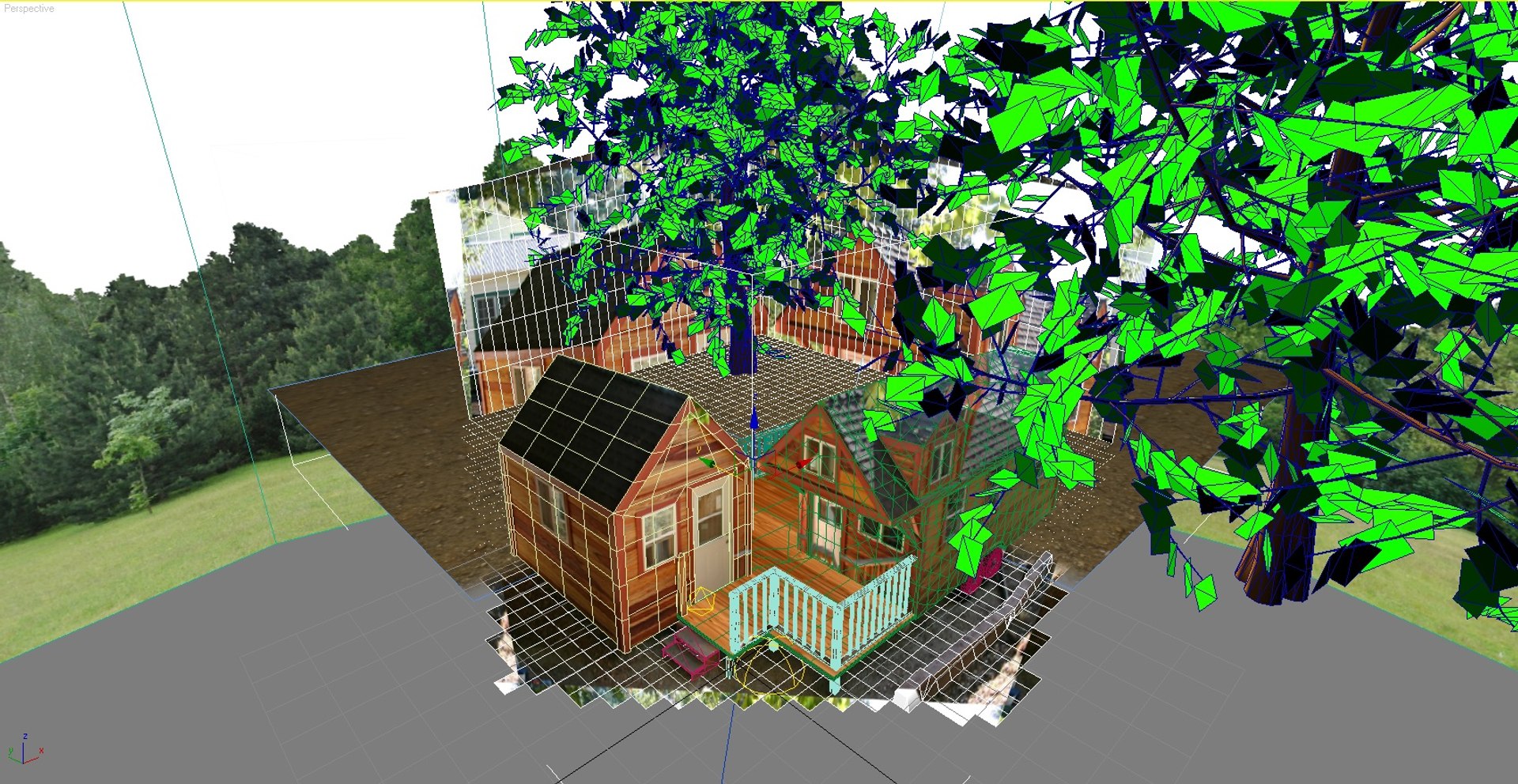 3d Model Scene Photo