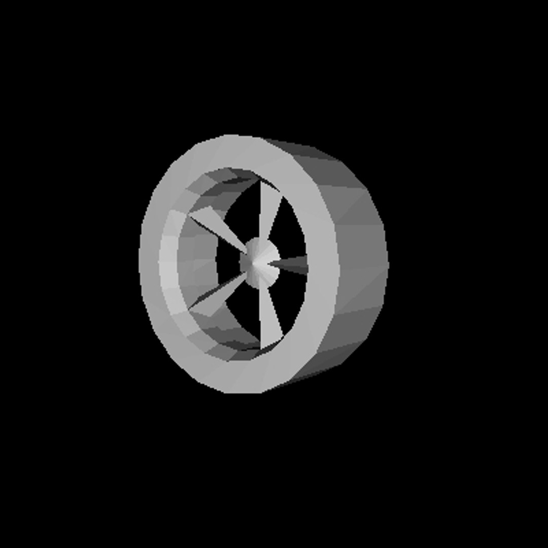 3d Model Mag Wheel