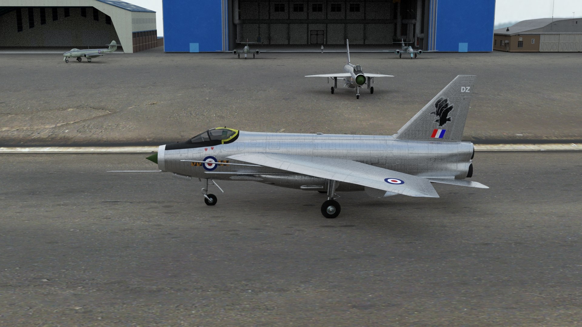 Plane Electric Fighter Aircraft 3D Model - TurboSquid 1694036