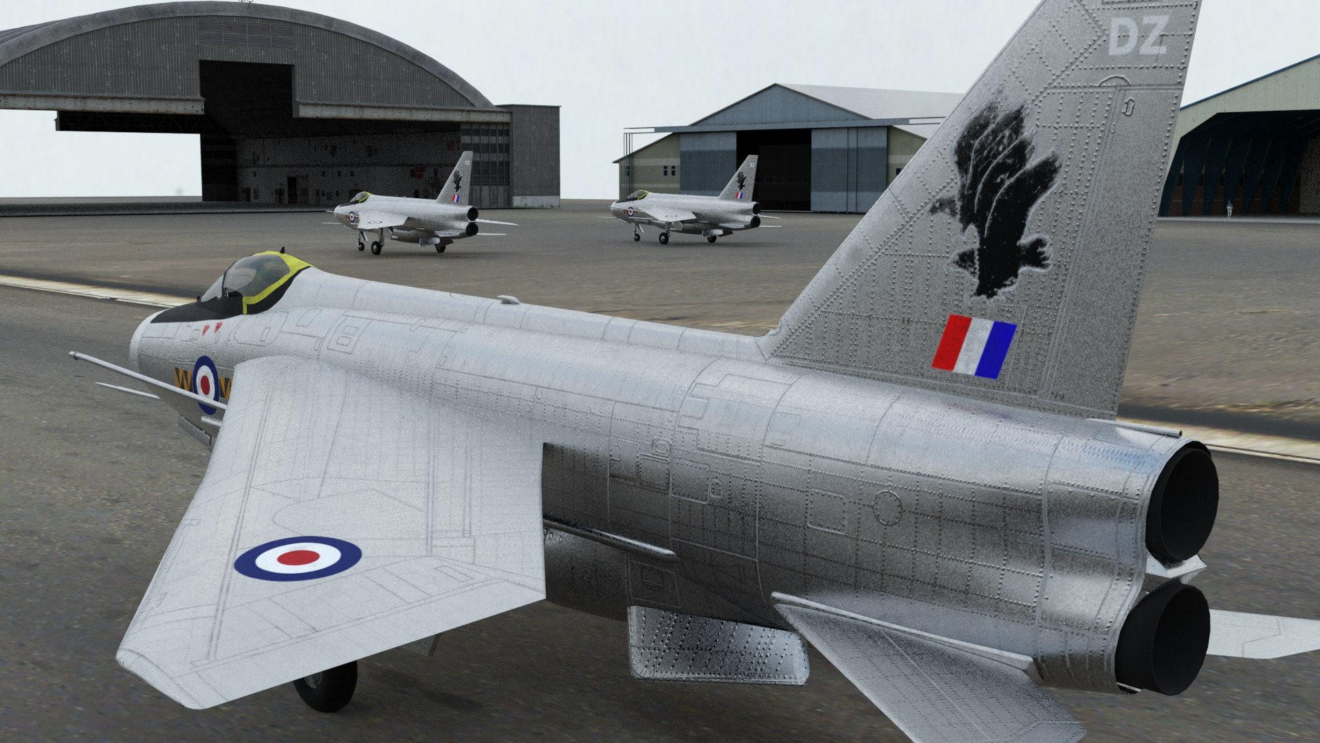 Plane Electric Fighter Aircraft 3D Model - TurboSquid 1694036