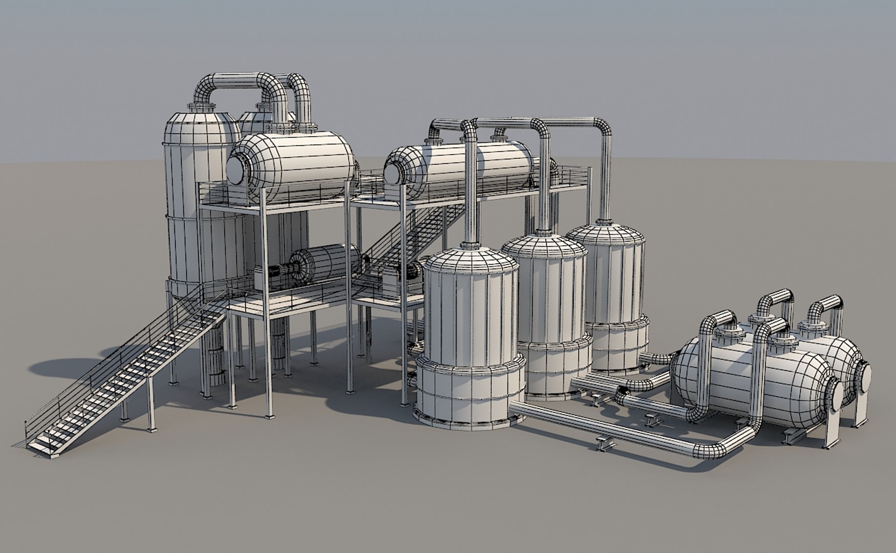 Industrial element model - TurboSquid 1219641
