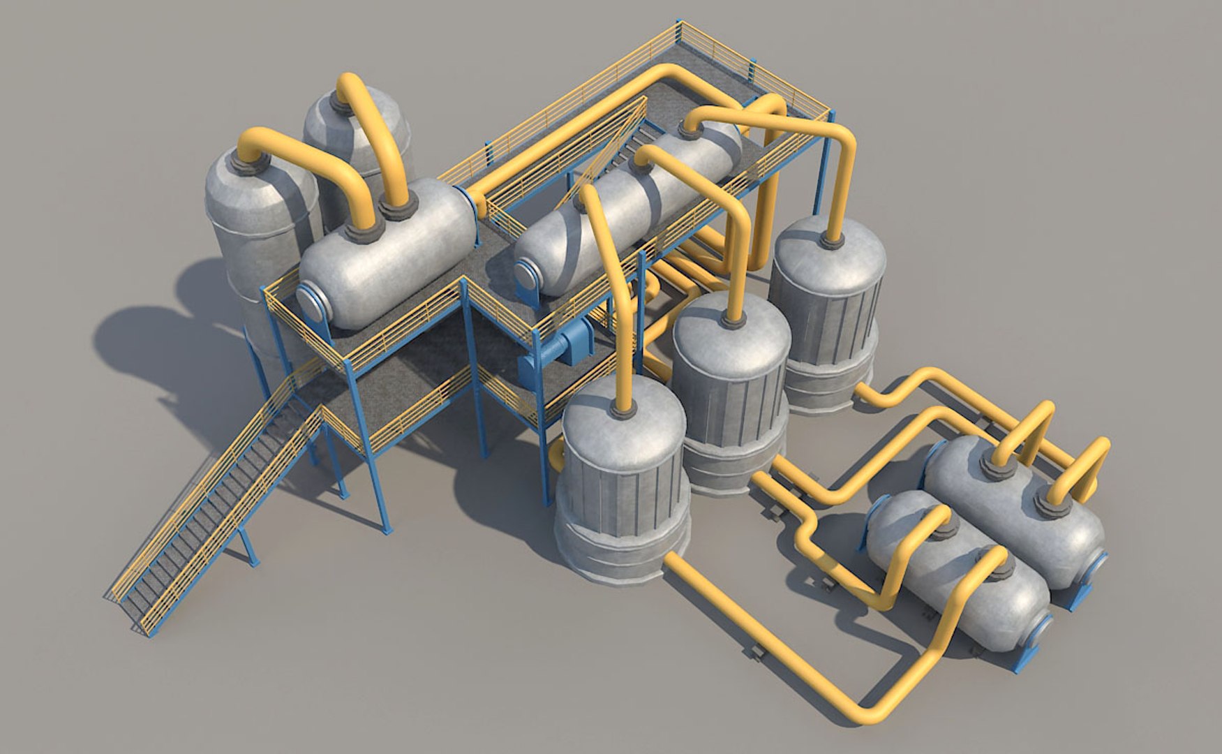 Industrial element model - TurboSquid 1219641