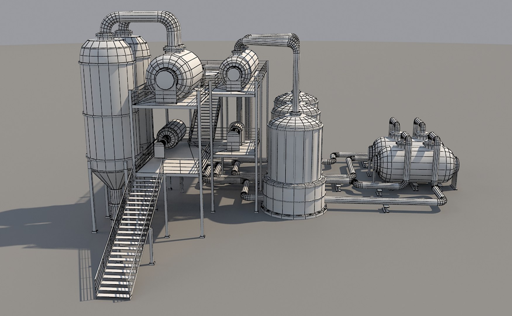 Industrial element model - TurboSquid 1219641