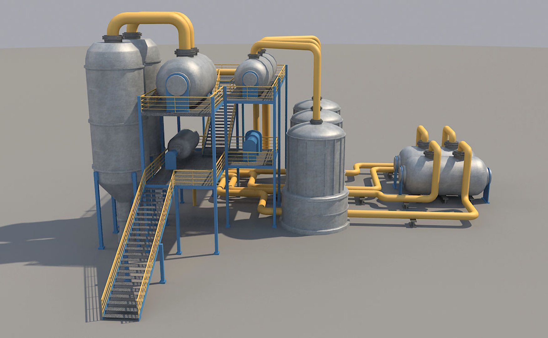 Industrial element model - TurboSquid 1219641