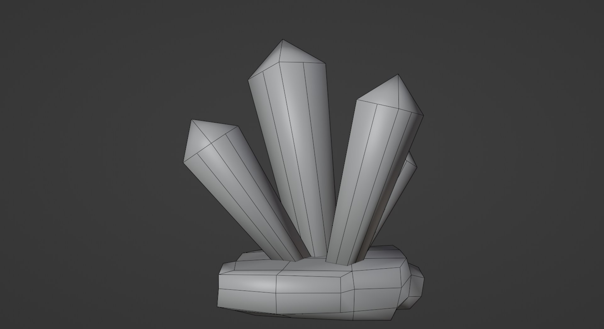 Yellow Stylized Rock Crystal Cluster Version 1 3D model - TurboSquid ...