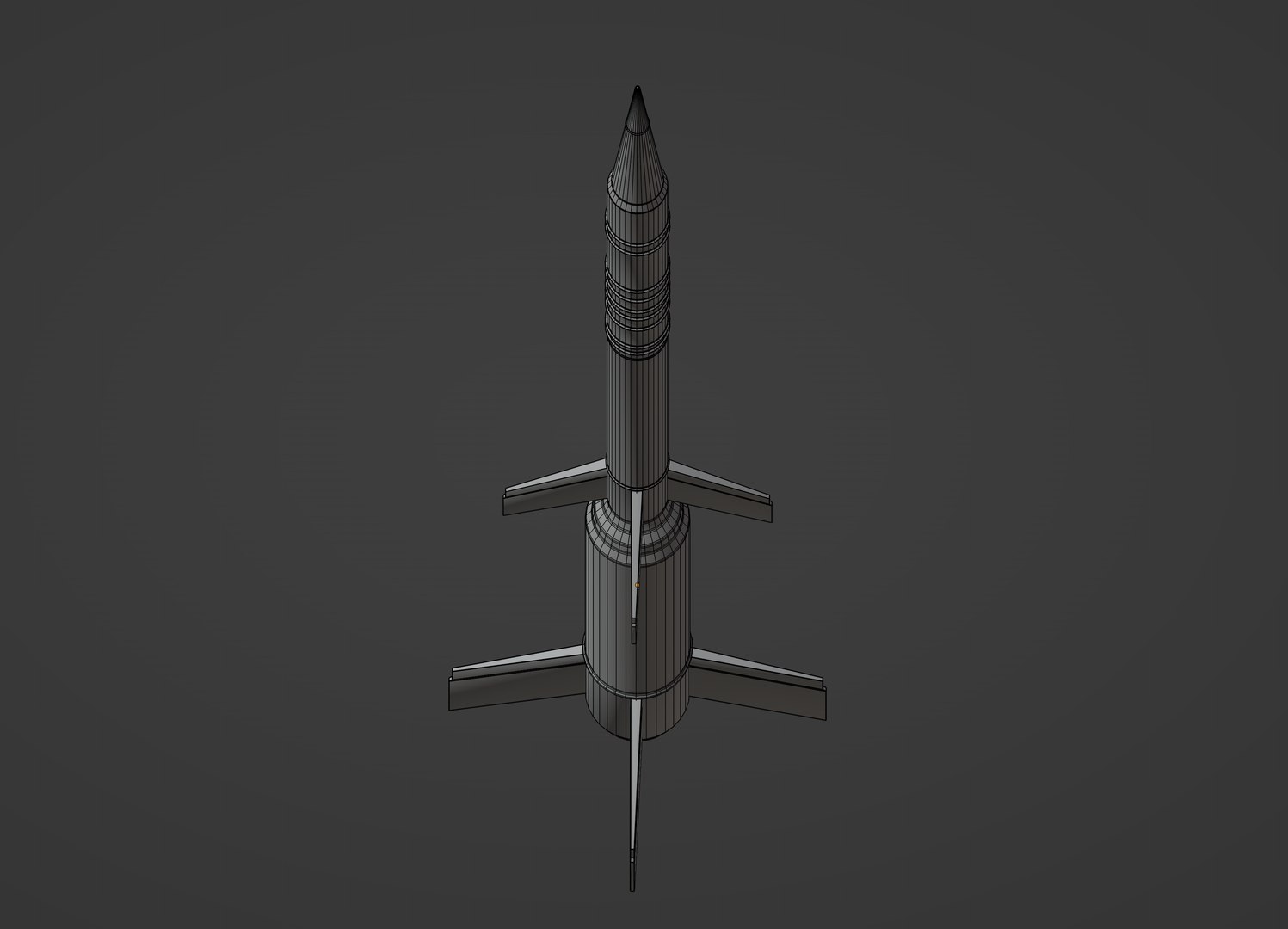 3D Model Missile - TurboSquid 2058682