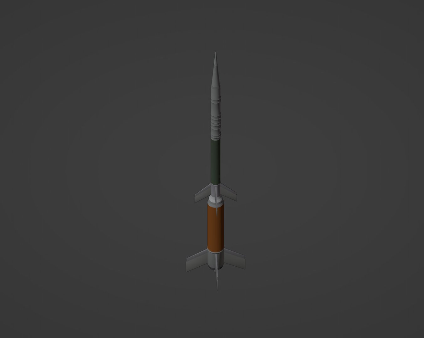 3D Model Missile - TurboSquid 2058682