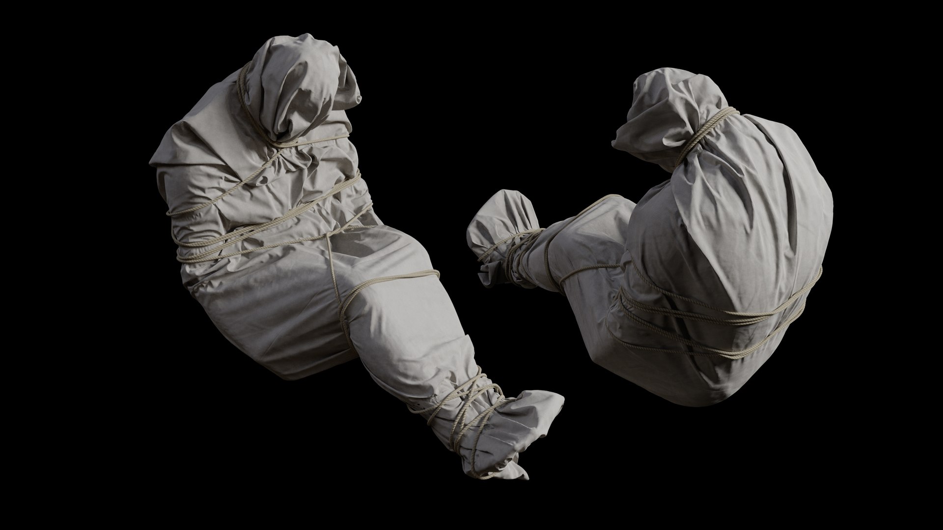 3D Covered Corpse 12 Low-Poly - TurboSquid 2382119