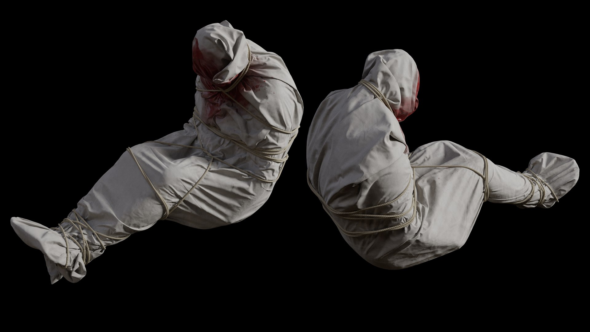 3D Covered Corpse 12 Low-Poly - TurboSquid 2382119