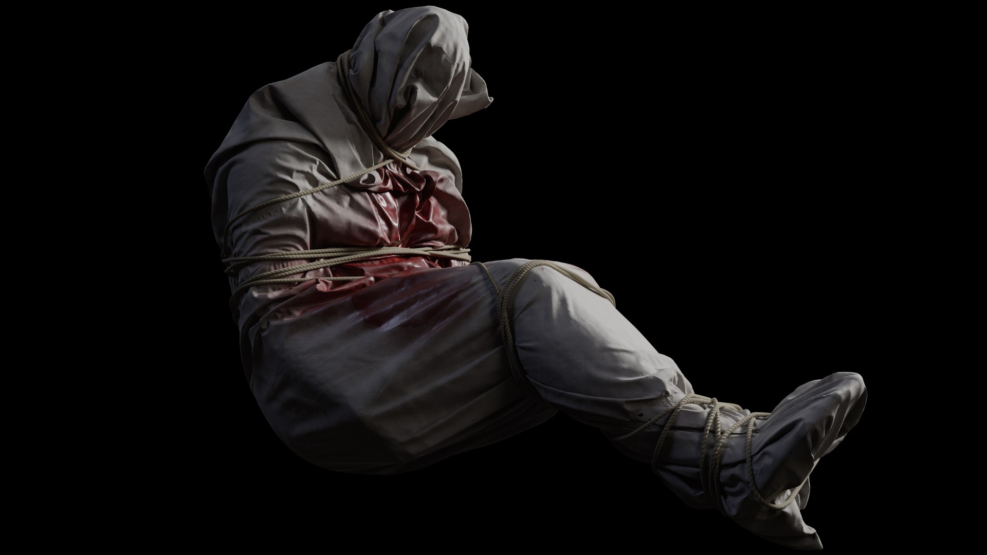 3D Covered Corpse 12 Low-Poly - TurboSquid 2382119
