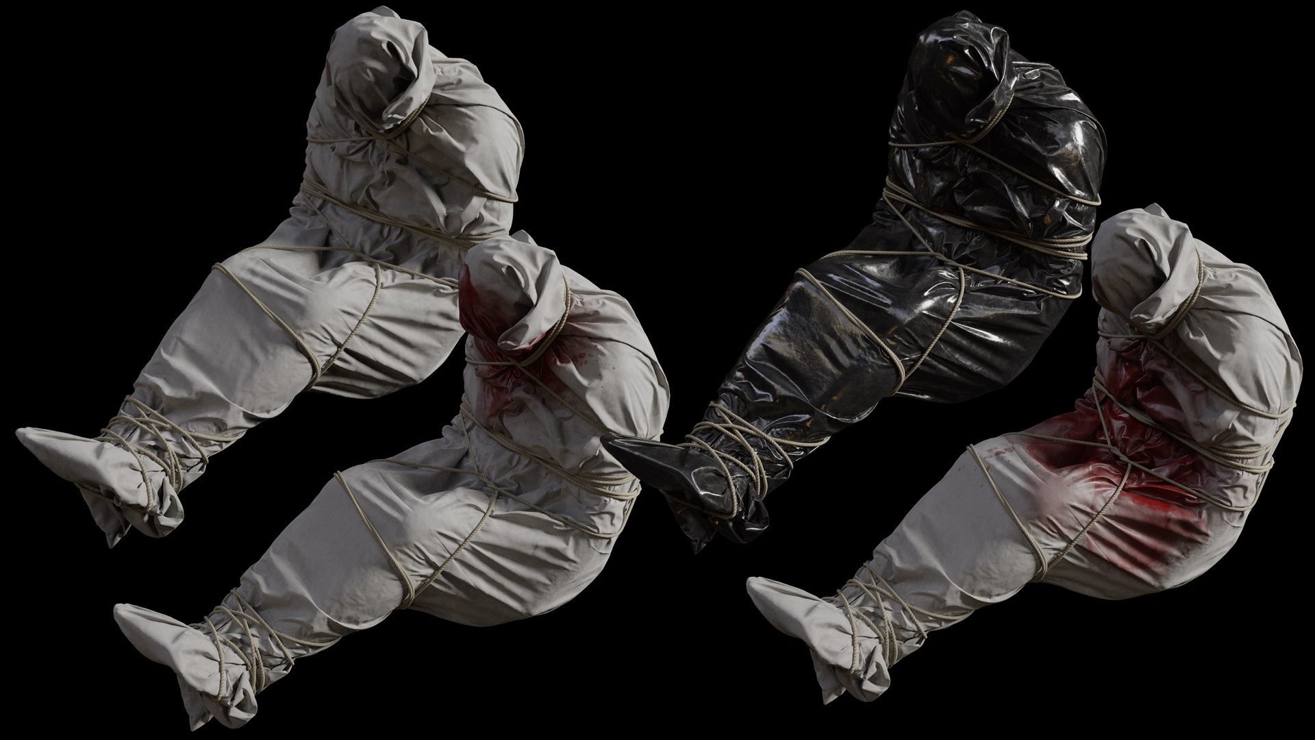 3D Covered Corpse 12 Low-Poly - TurboSquid 2382119