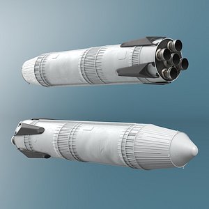 3ds max rocket