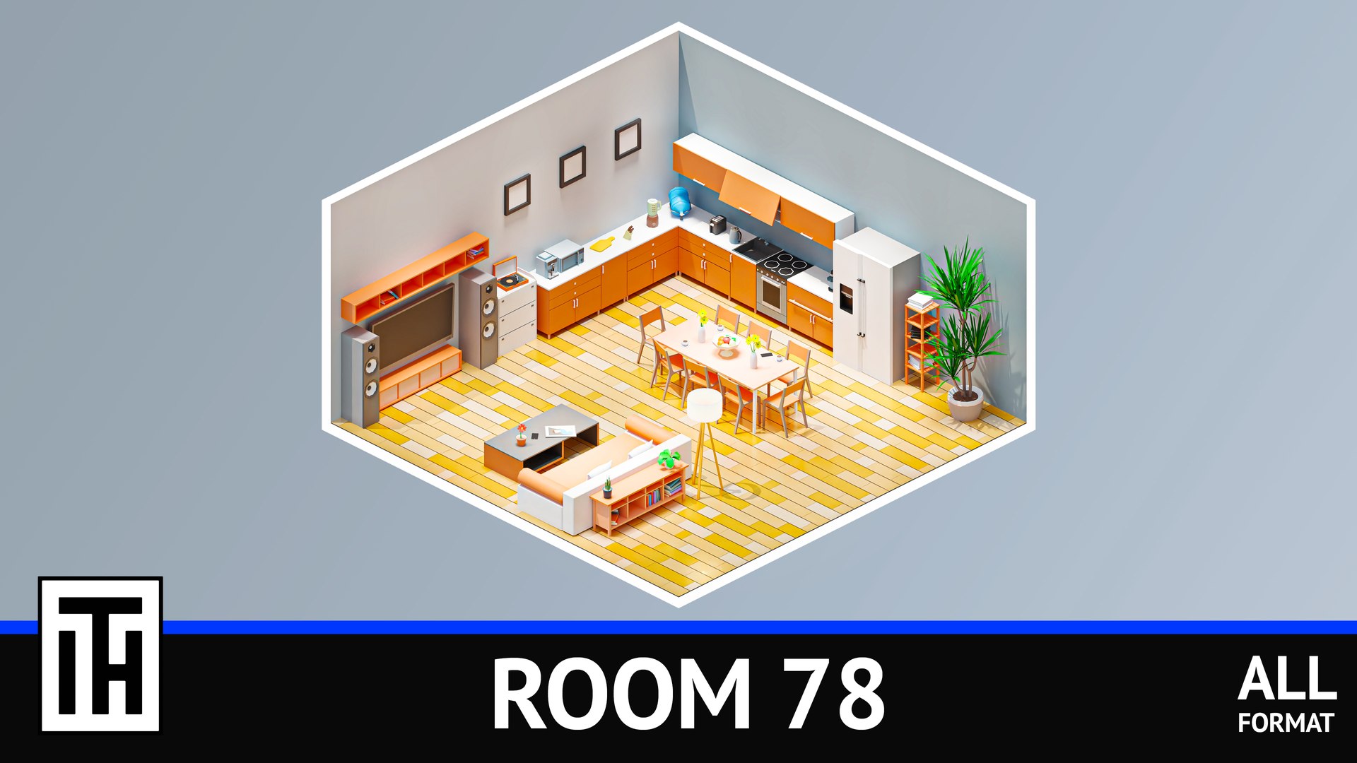 Room 78 3D Model - TurboSquid 2157740