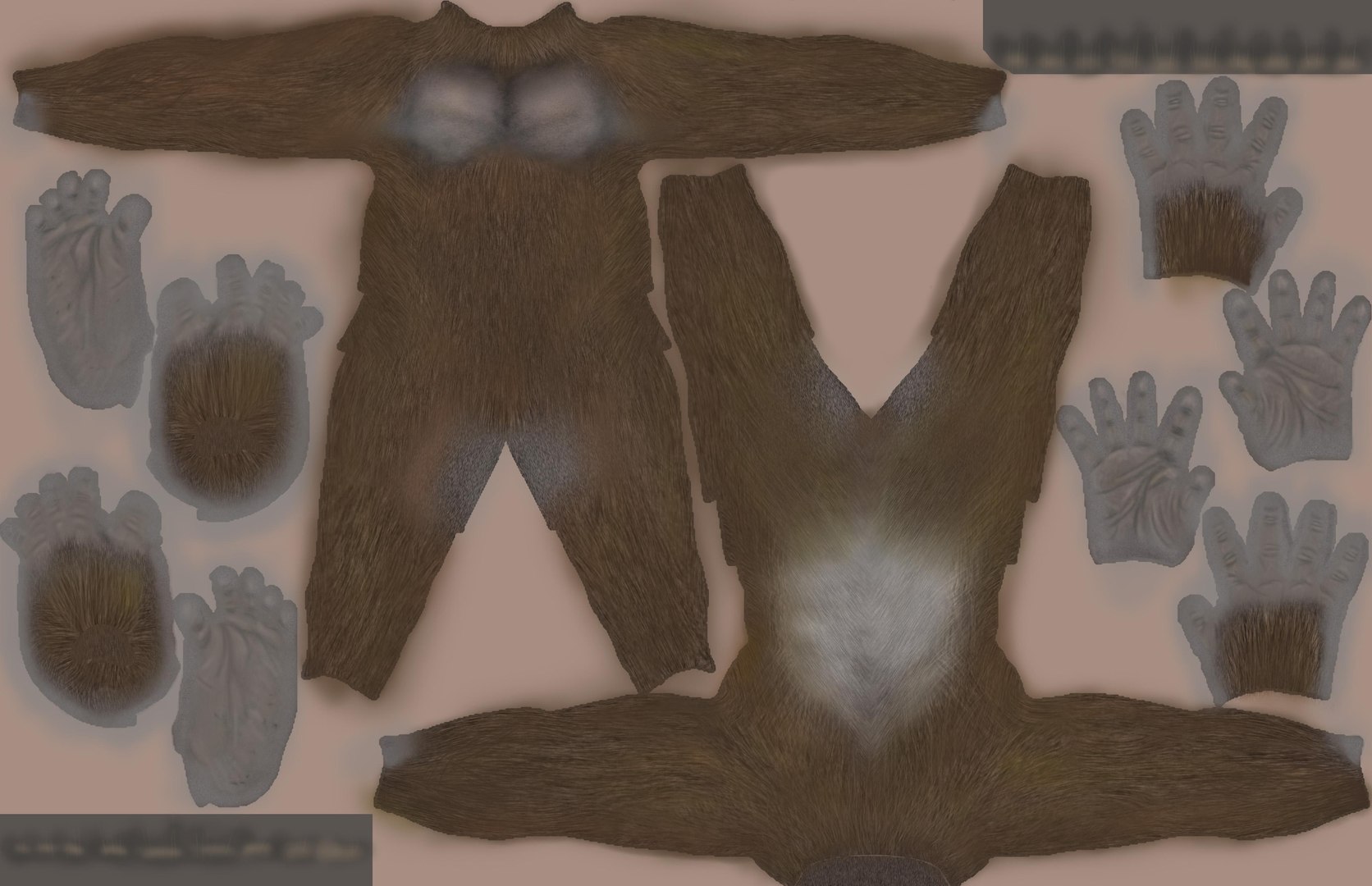 3D Gorilla Model - TurboSquid 2345684
