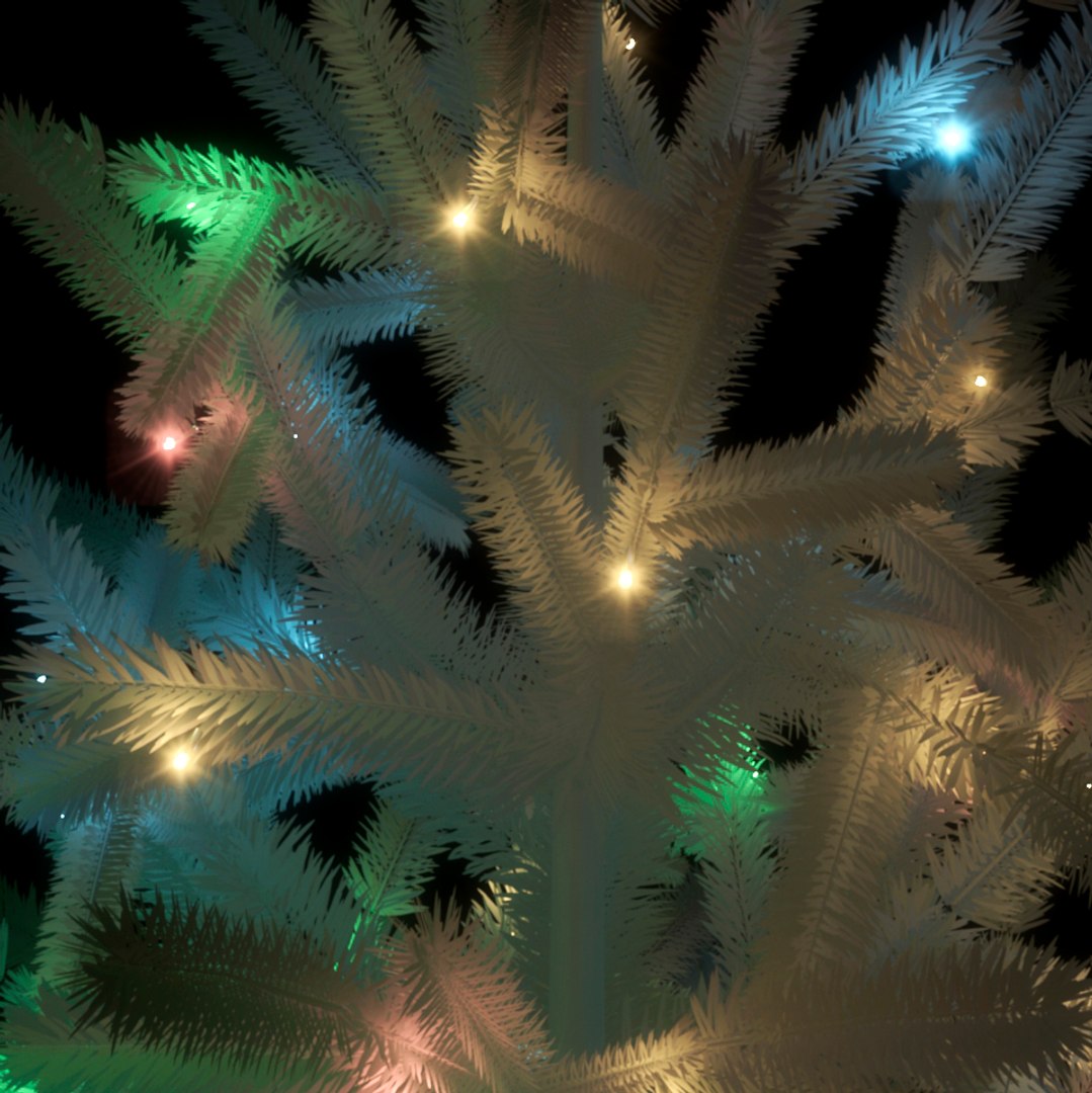 3D Model Christmas Tree Garland Animation - TurboSquid 1354045