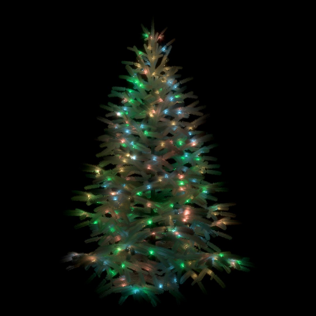 3D Model Christmas Tree Garland Animation - TurboSquid 1354045