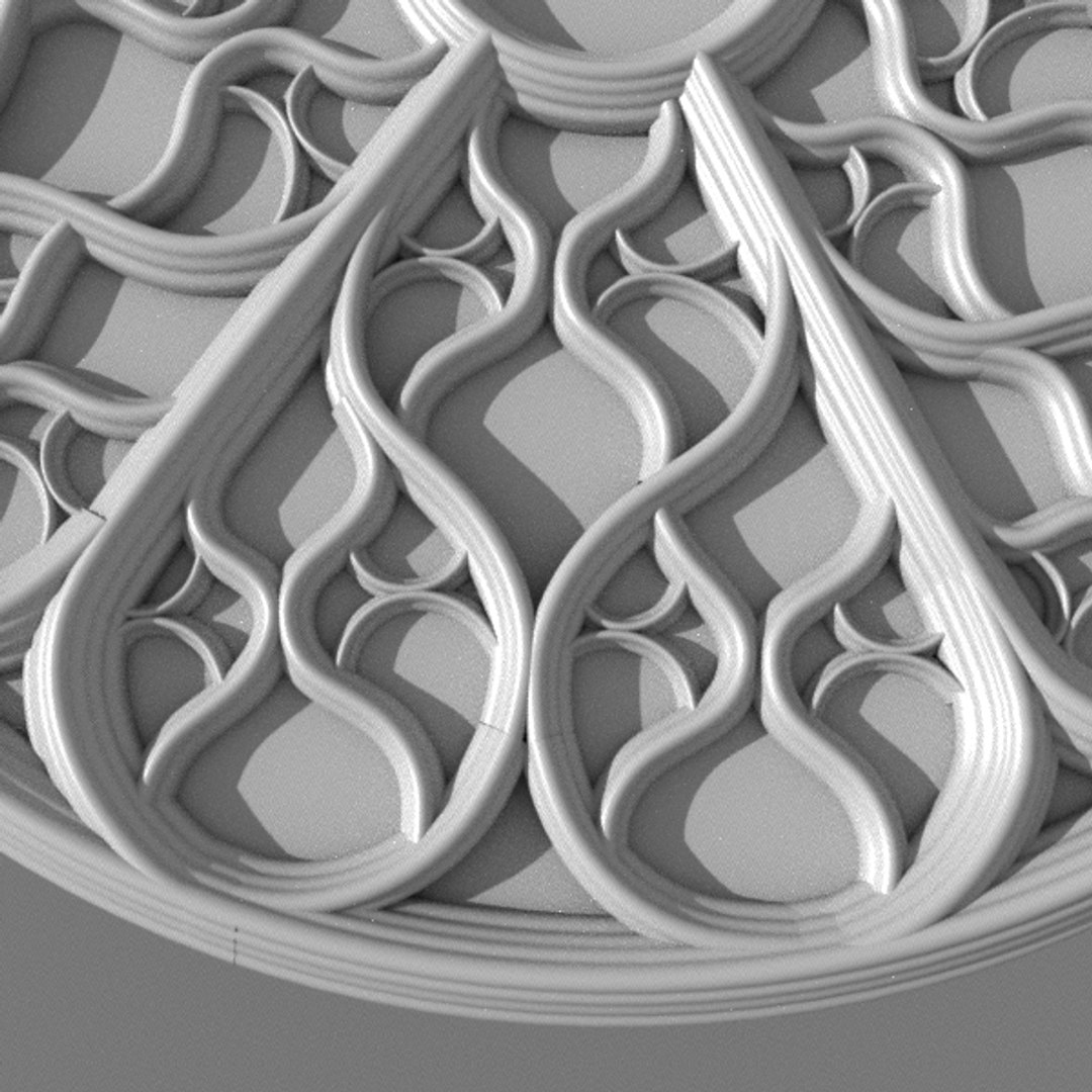 Rose Gothic 3d Model