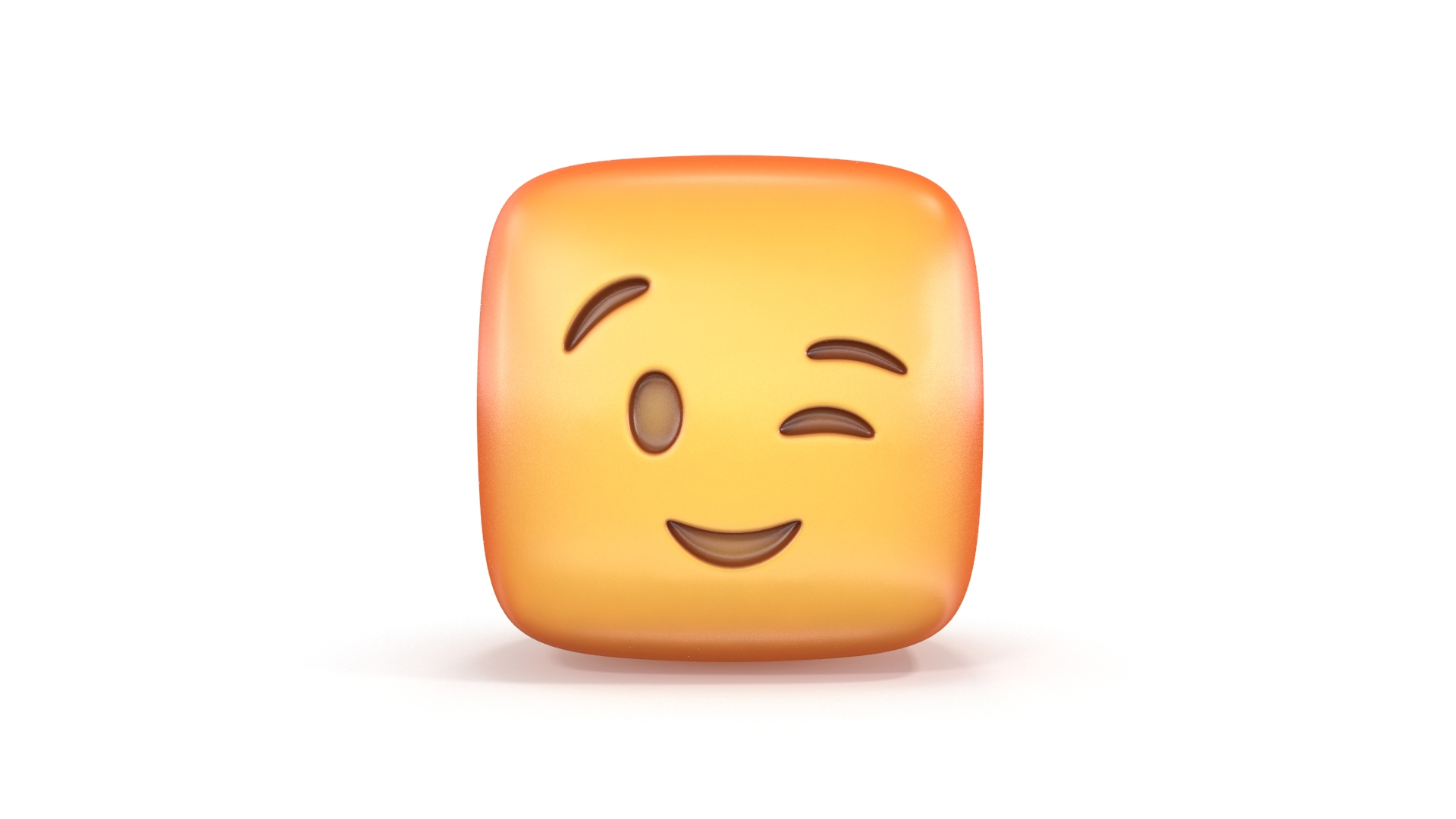 Smiley Face Emoji 4 3D Model - TurboSquid 2065696