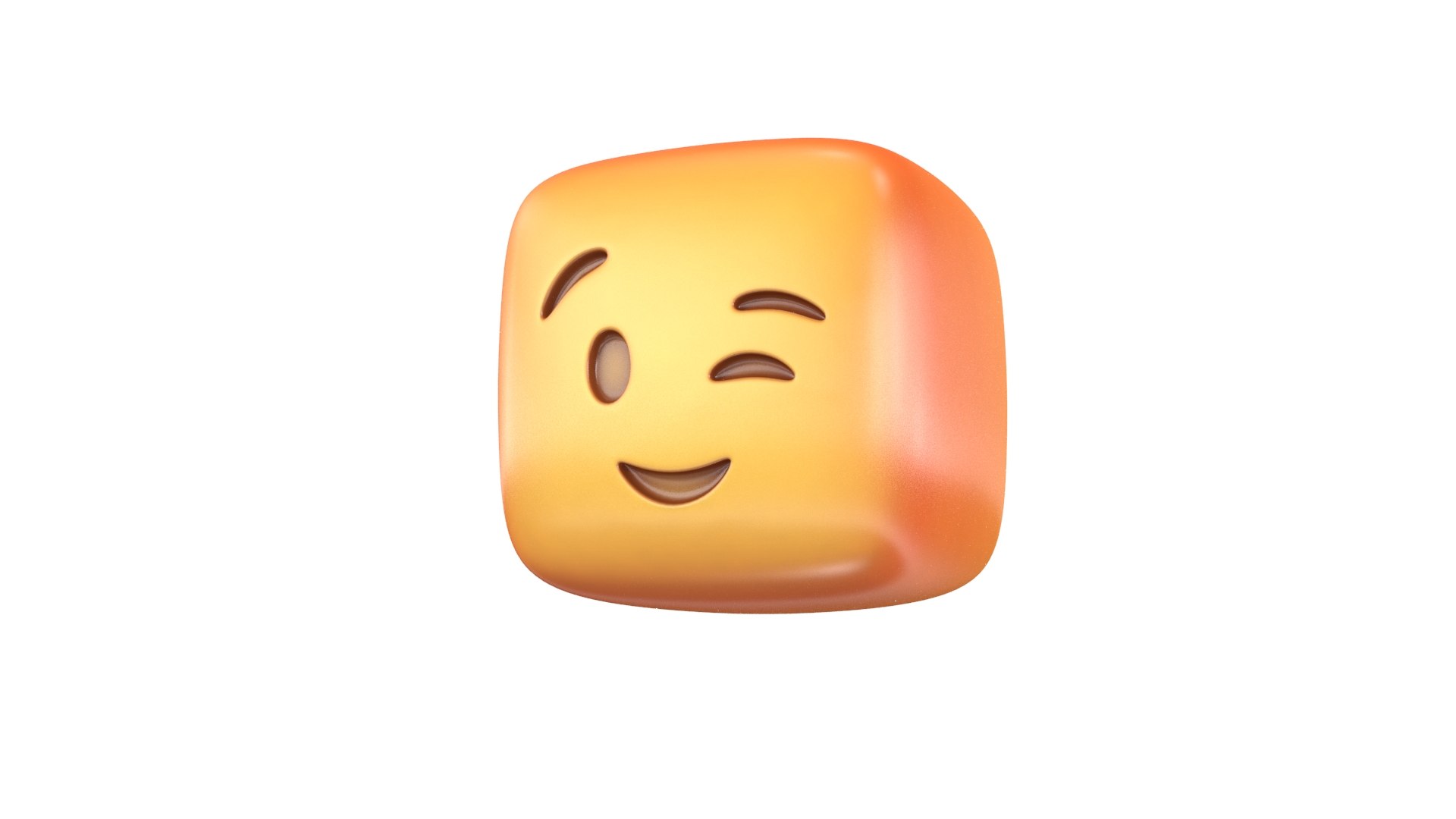 Smiley Face Emoji 4 3D Model - TurboSquid 2065696