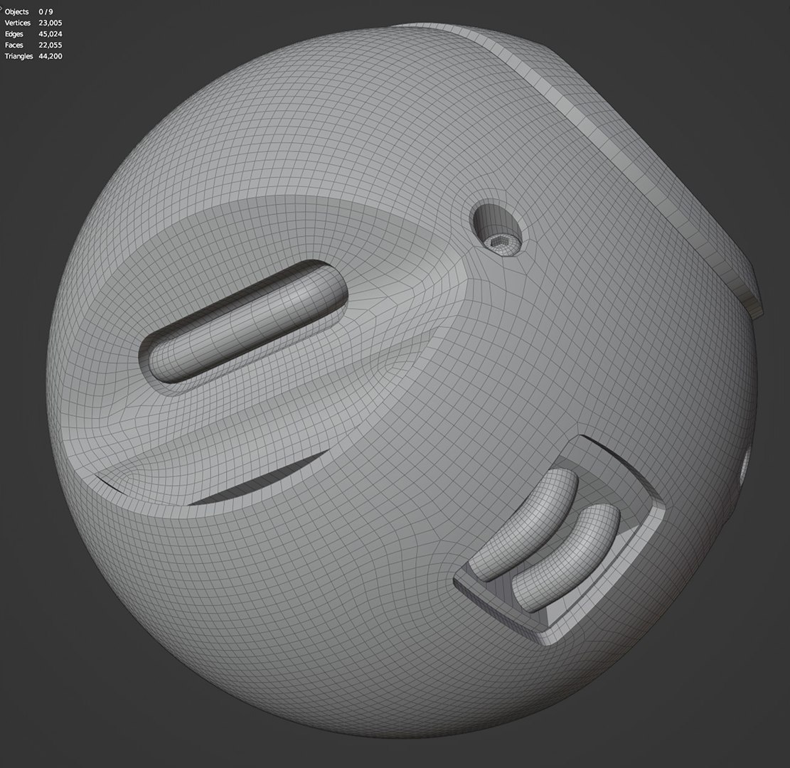 3D Sci-Fi Spherical Drone - TurboSquid 2146779