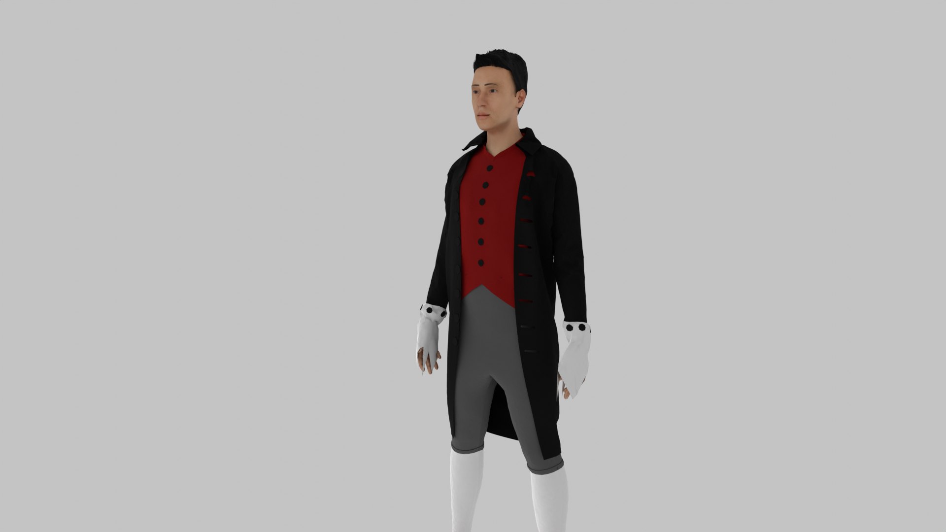 Middle Age Human 3D Model - TurboSquid 1970589