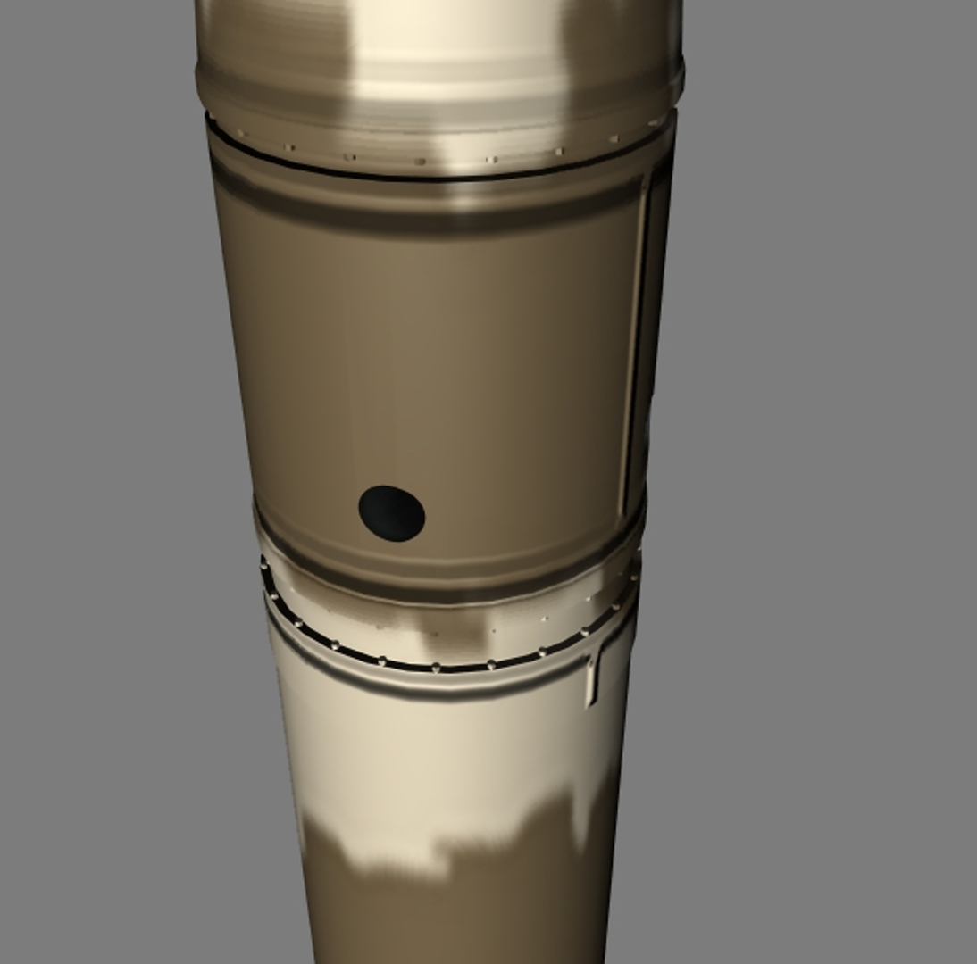 3d model of iranian artillery zelzal 2