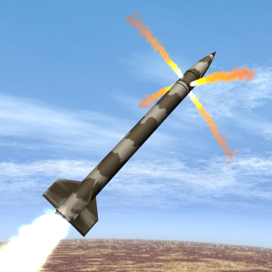 3d model of iranian artillery zelzal 2
