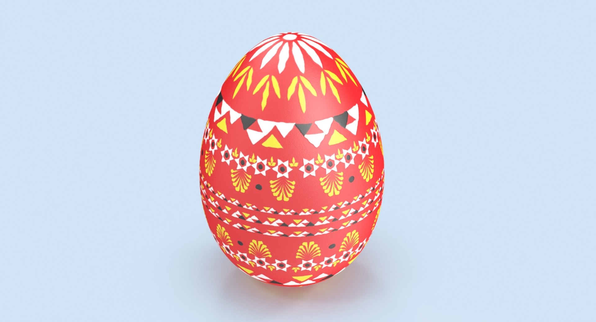 German Easter Egg Red Max