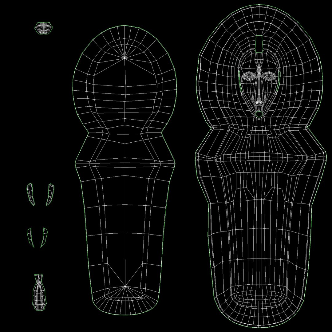 3d Sarcophagus Model