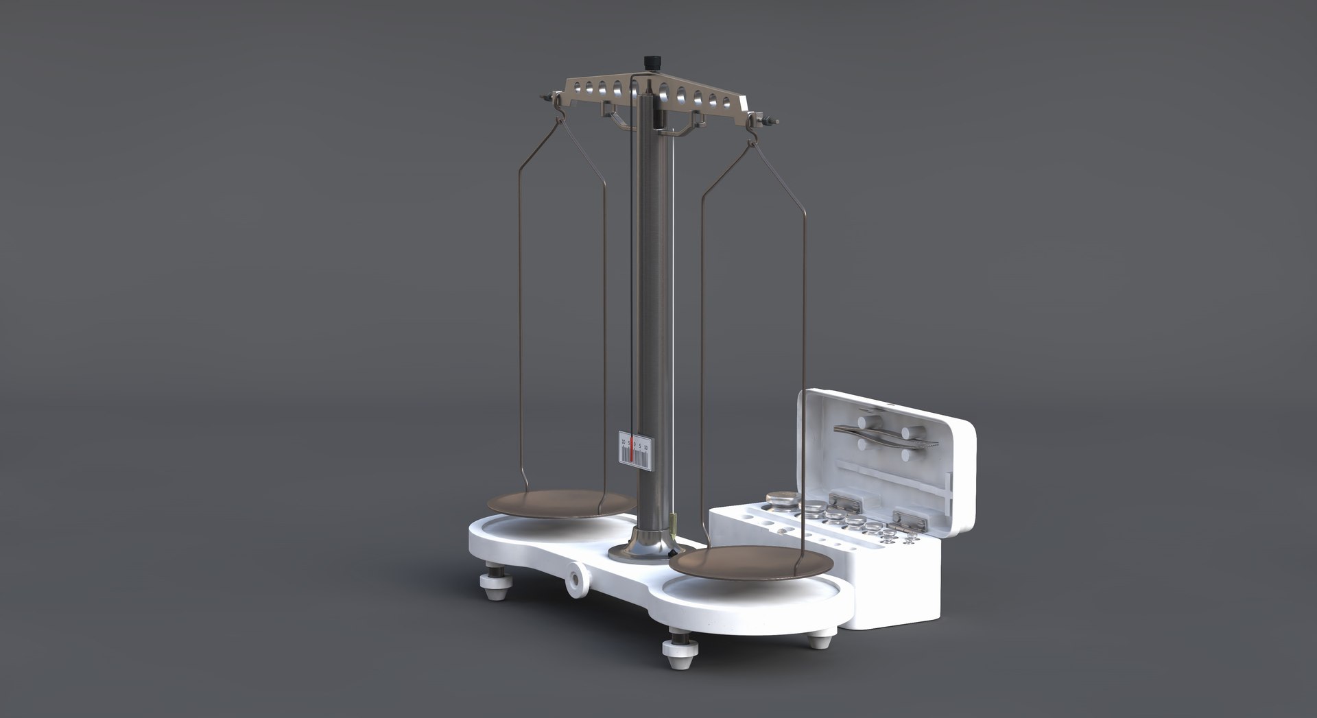 3D Mechanical Laboratory Balance - TurboSquid 1505632