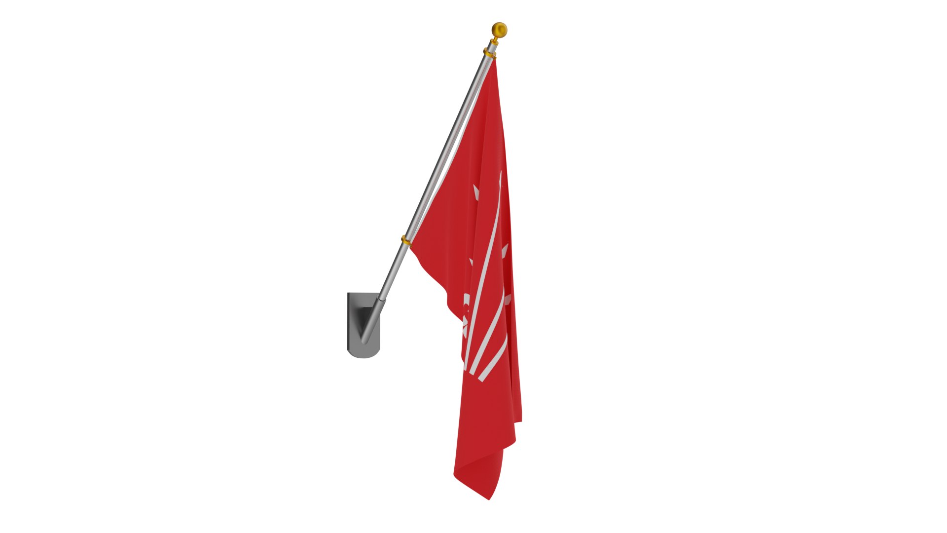 3D Turkey Republican Peoples Party - CHP Flags - TurboSquid 2211264