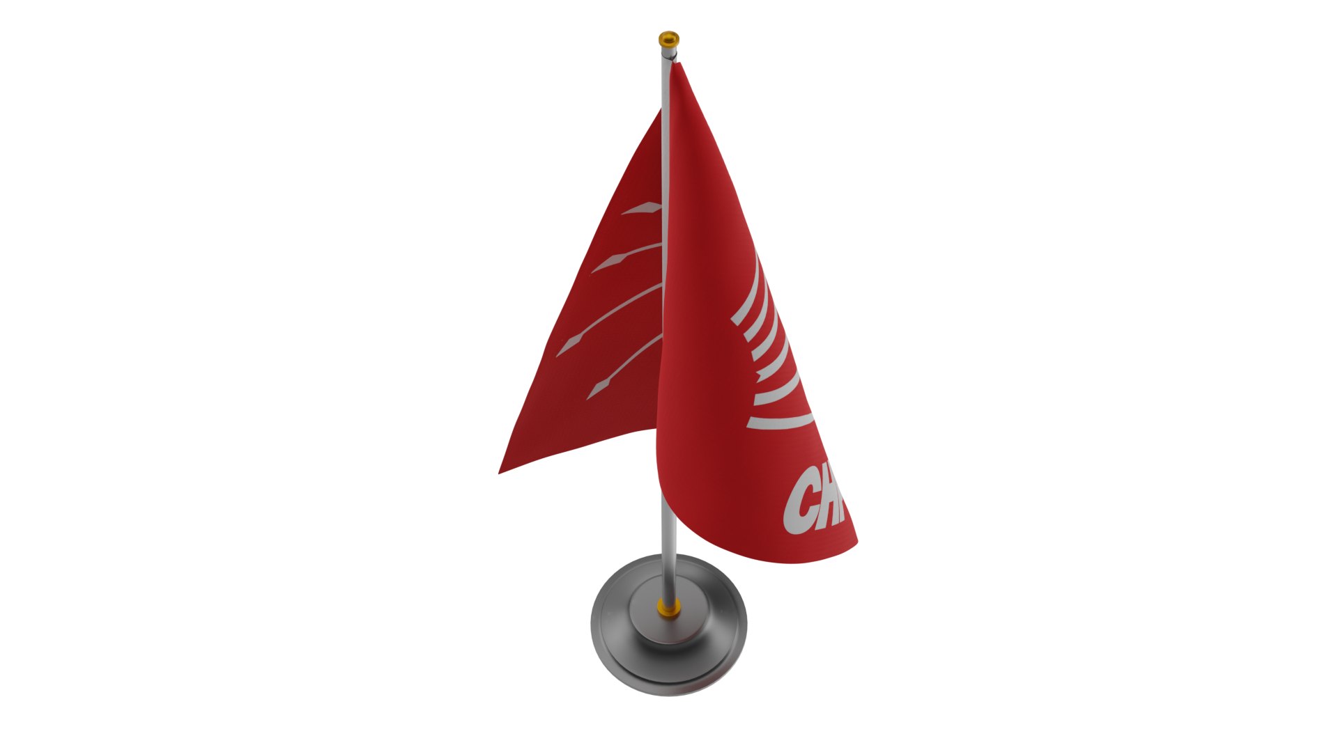 3D Turkey Republican Peoples Party - CHP Flags - TurboSquid 2211264