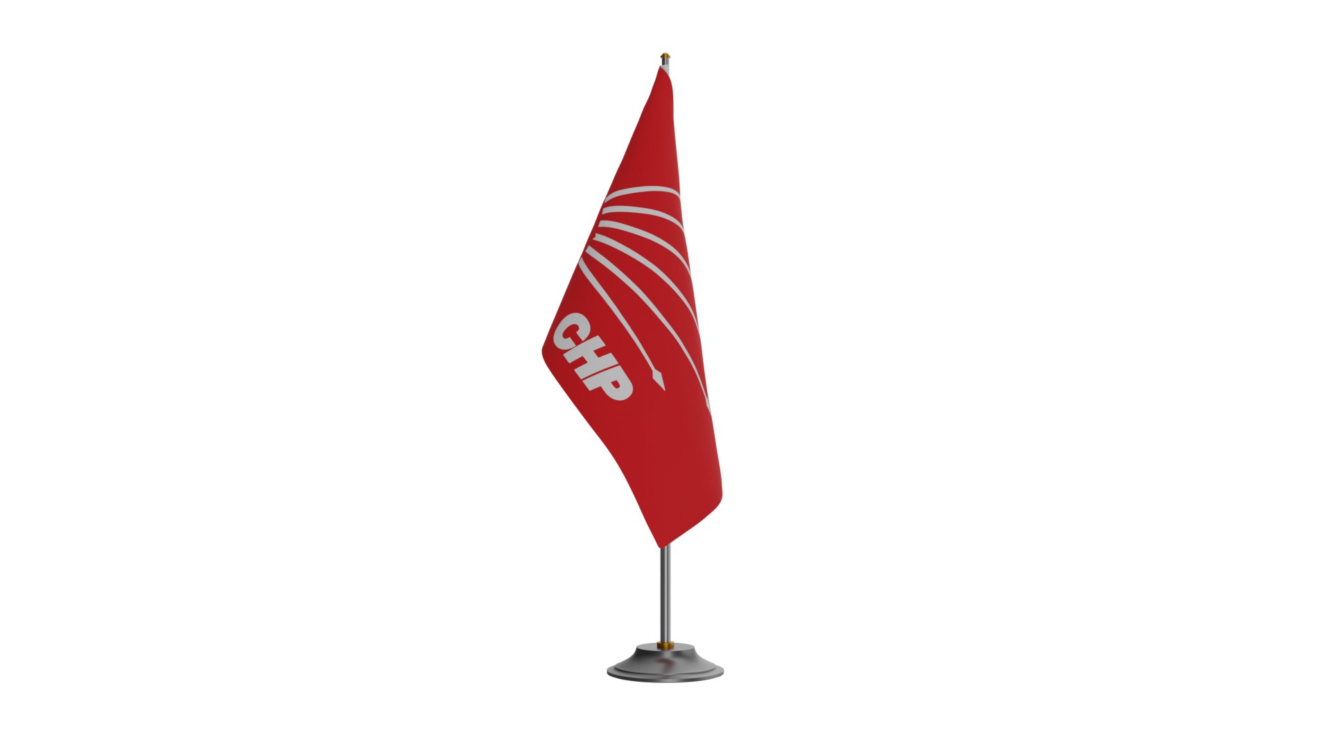 3D Turkey Republican Peoples Party - CHP Flags - TurboSquid 2211264