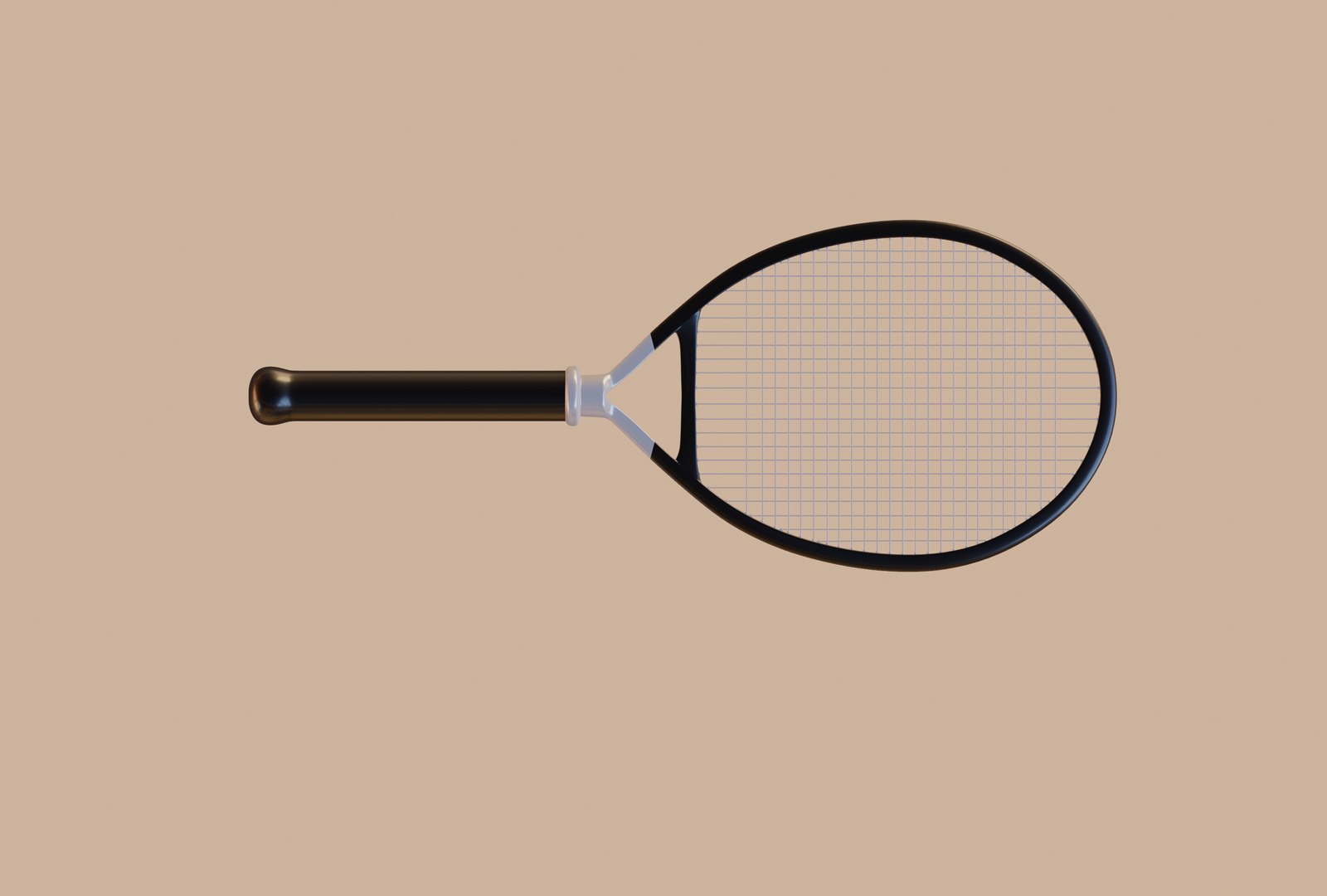 3D Tennis Racquet Model - TurboSquid 1482992