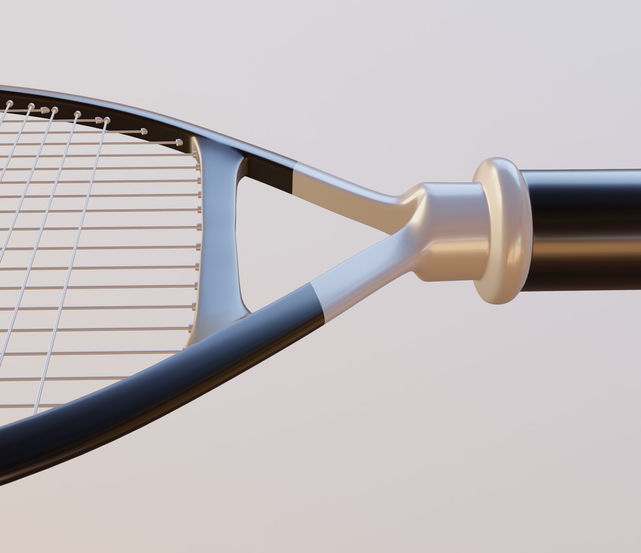 3D Tennis Racquet Model - TurboSquid 1482992