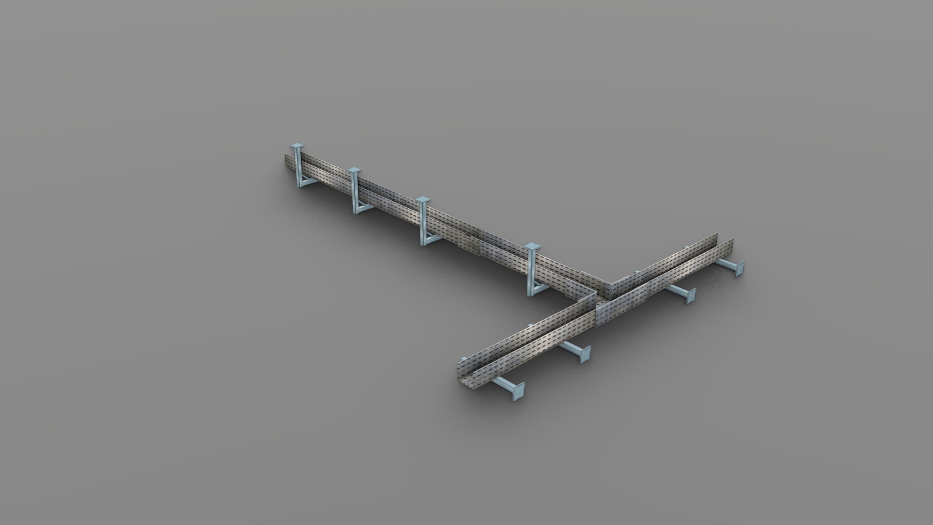 3D Cable Tray Asset - TurboSquid 2095577