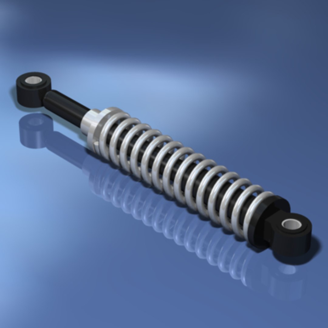 shock absorber 3d model