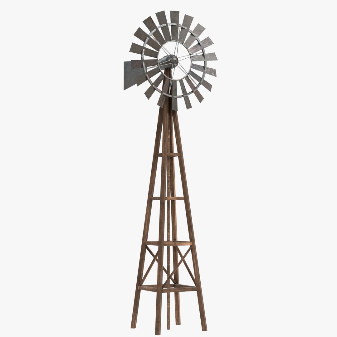 max windmill asset rendered