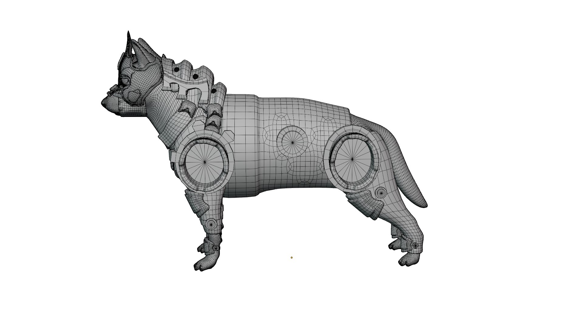 Dog Sci-fi Armor 3D Model - TurboSquid 2153007