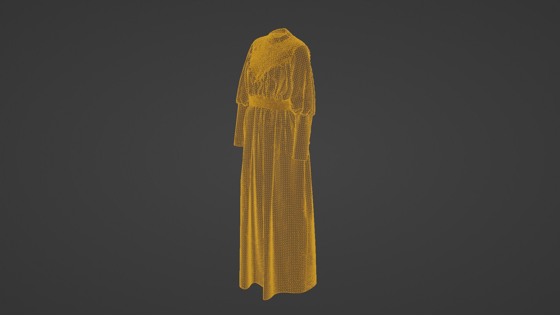 Mage Robe 3D - TurboSquid 1922667