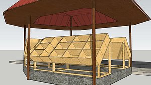 Download 3D Market Stall SketchUp Models - TurboSquid