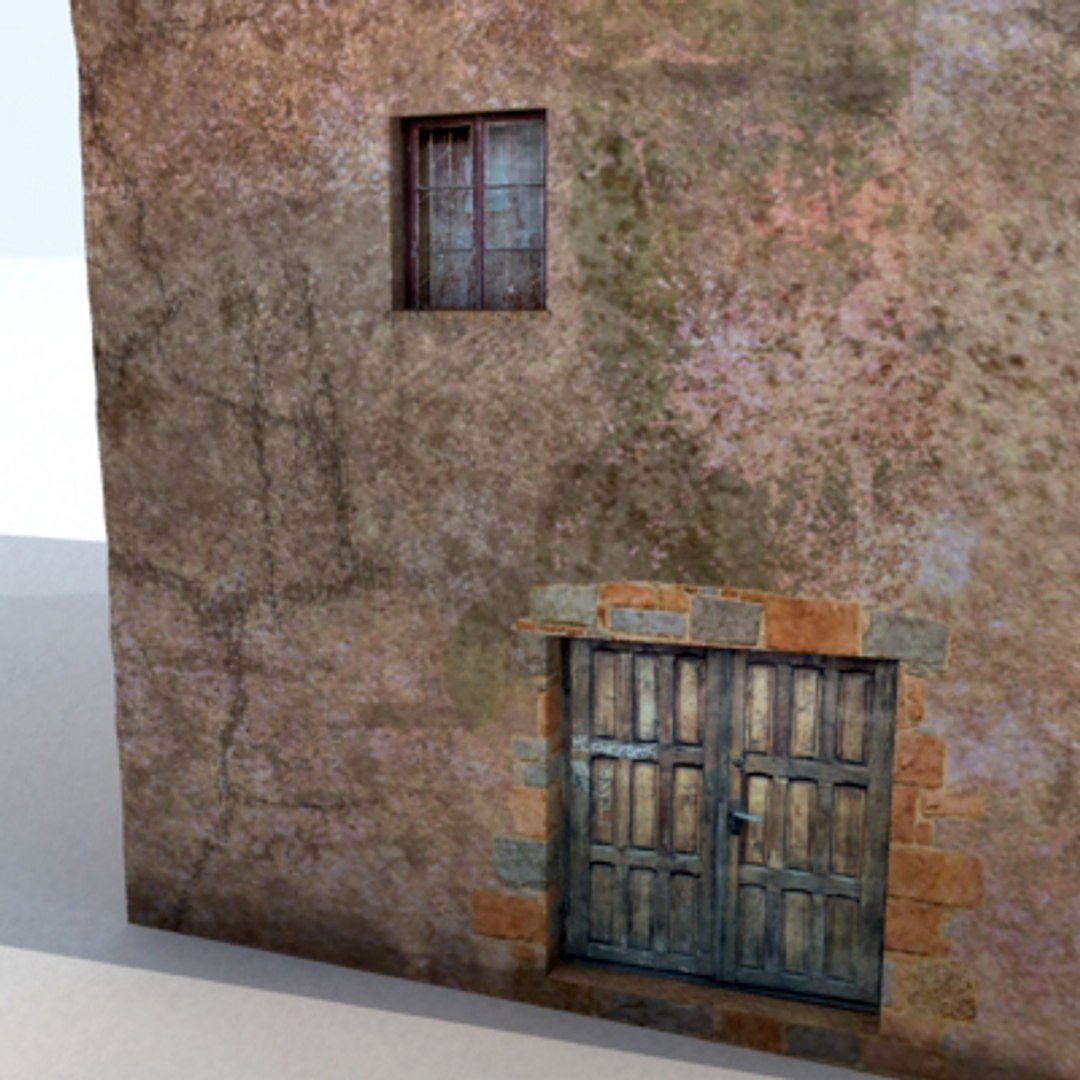 dirty old house 3d model