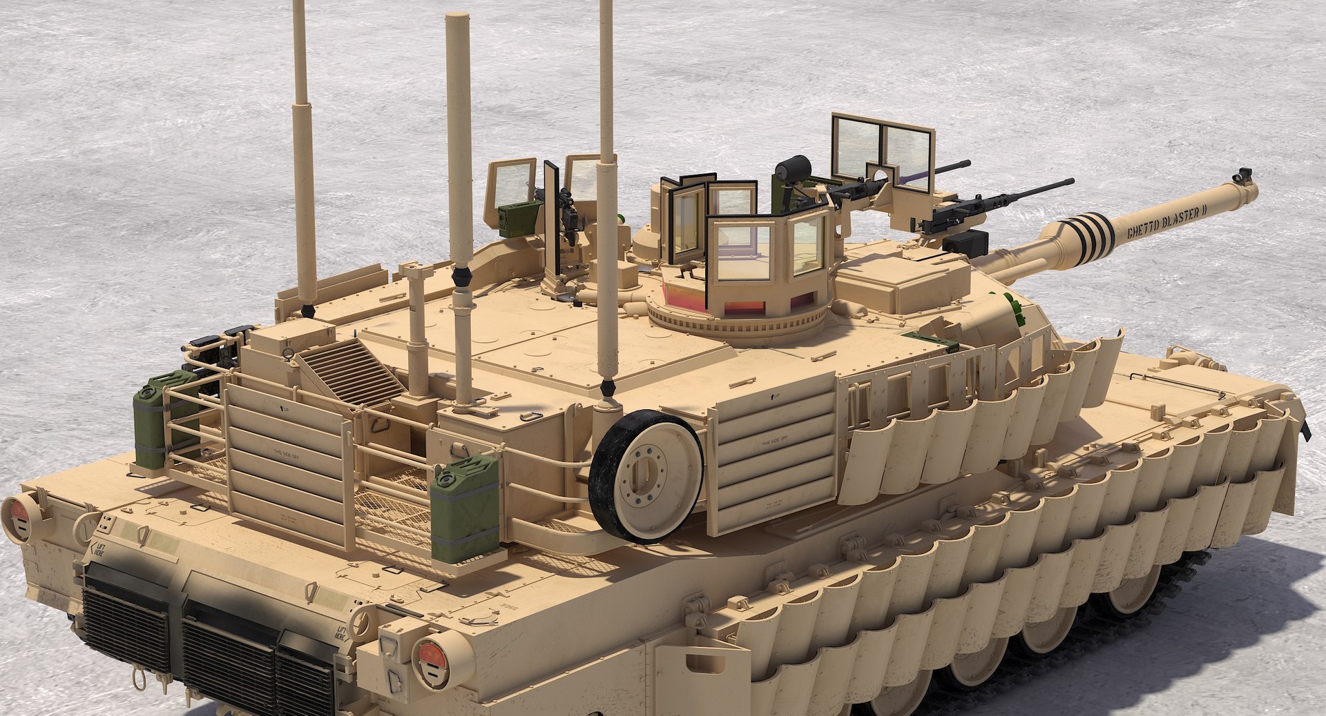 M1a2 abrams sep tusk model - TurboSquid 1374133