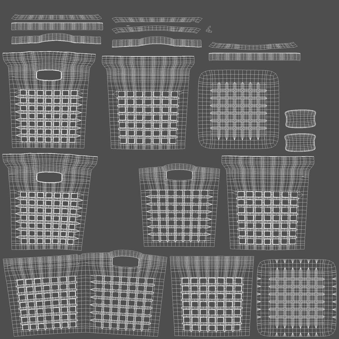 3D Model Laundry Basket 1 - TurboSquid 1934489